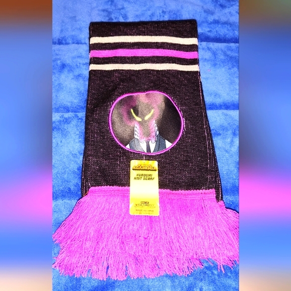 funimation | Accessories | Nwt Mha Kurogiri Knit Scarf | Poshmark